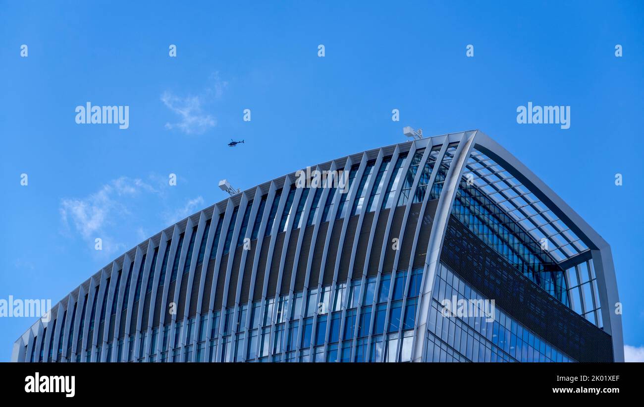 Top floors of the Fenchurch Building, 20 Fenchurch Street (the Walkie ...