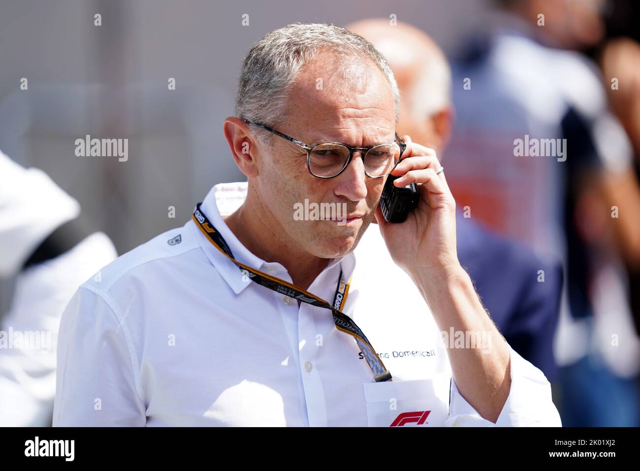 Formula One President and CEO Stefano Domenicali prior to first ...
