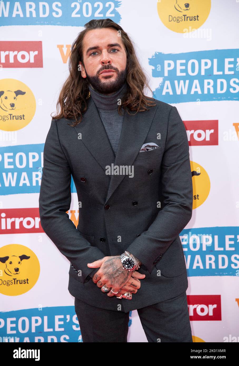 Pete Wicks attends the ‘Mirror People’s Pet Awards’ at the Grovenor ...