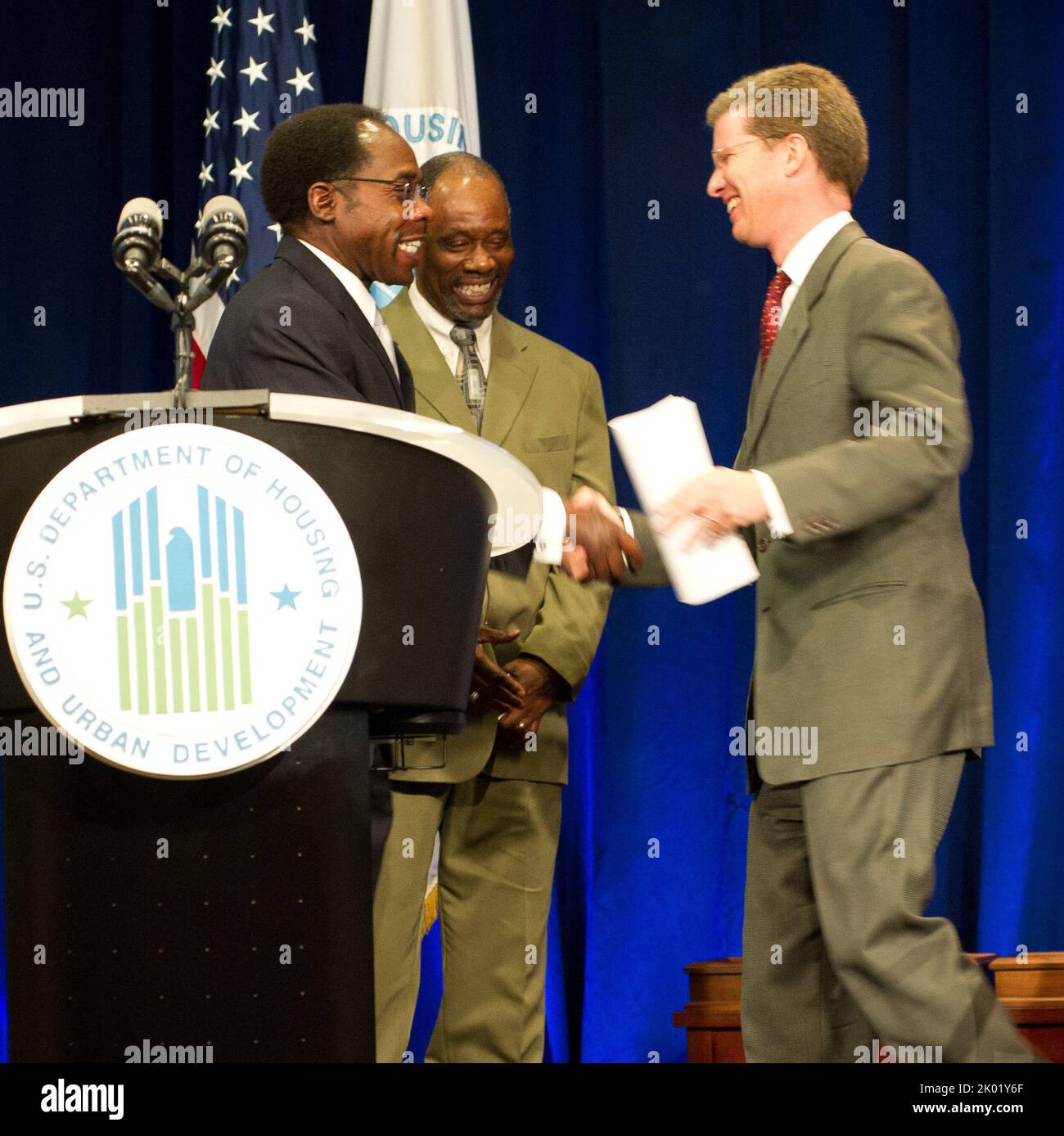 Town Hall meeting, with Secretary Shaun Donovan and Deputy Secretary ...