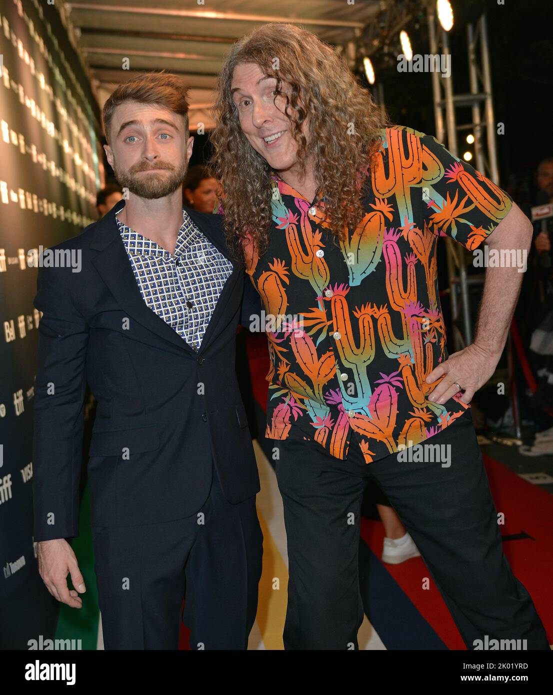 Weird al yankovic daniel radcliffe hi-res stock photography and images ...