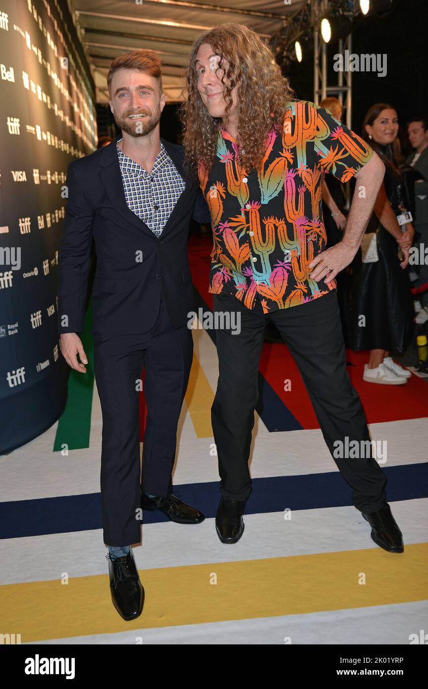 Toronto, Canada. 08th Sep, 2022. Singer, musician and actor 'Weird Al ...