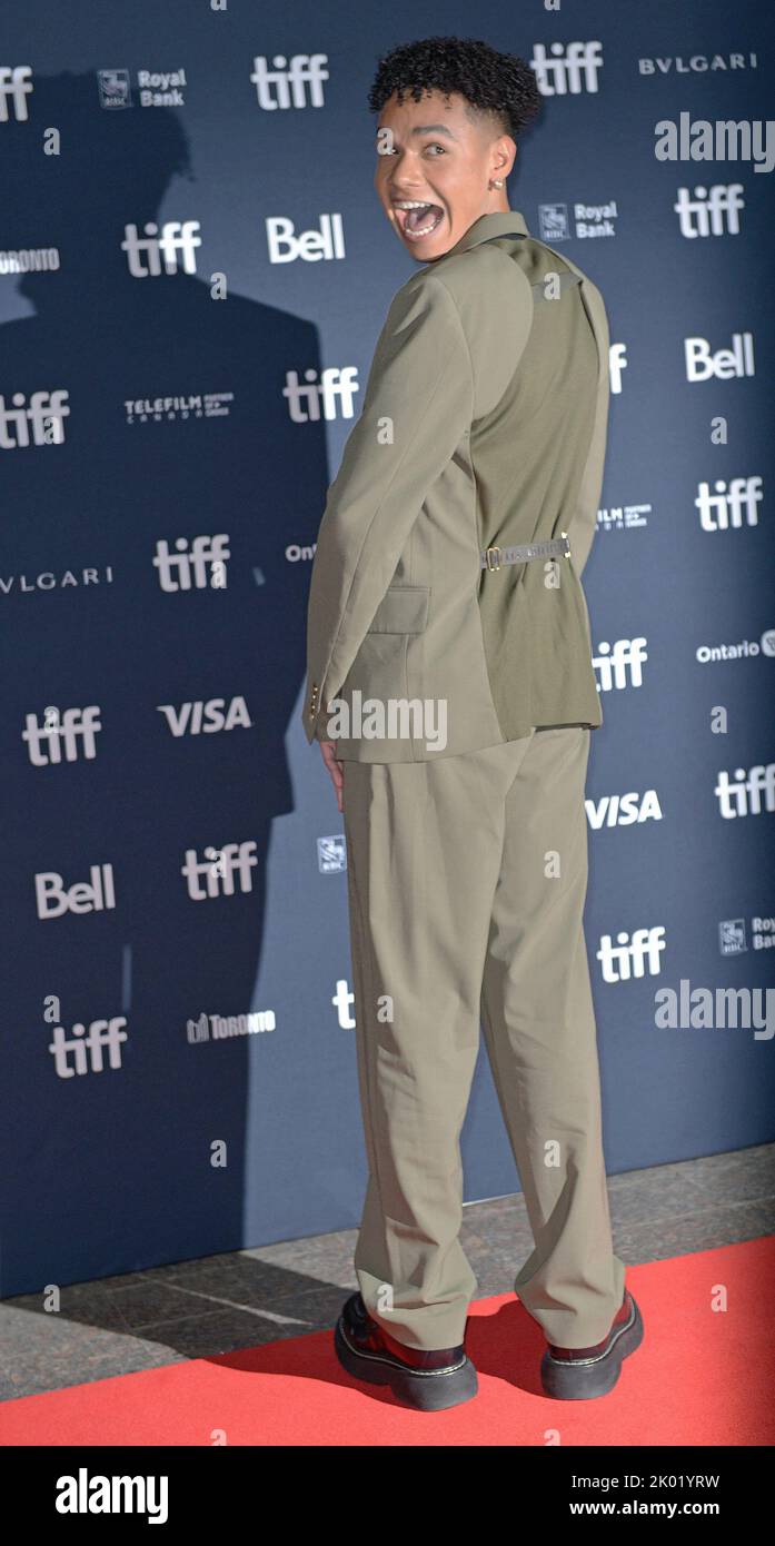 Toronto, Canada. 08th Sep, 2022. Actor Miles Gutierrez attends the ...