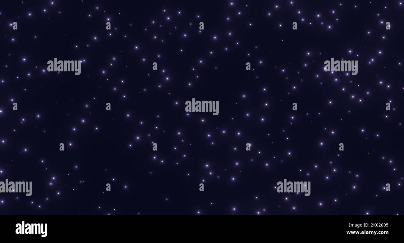 starry night sky, 3d render Stock Photo - Alamy