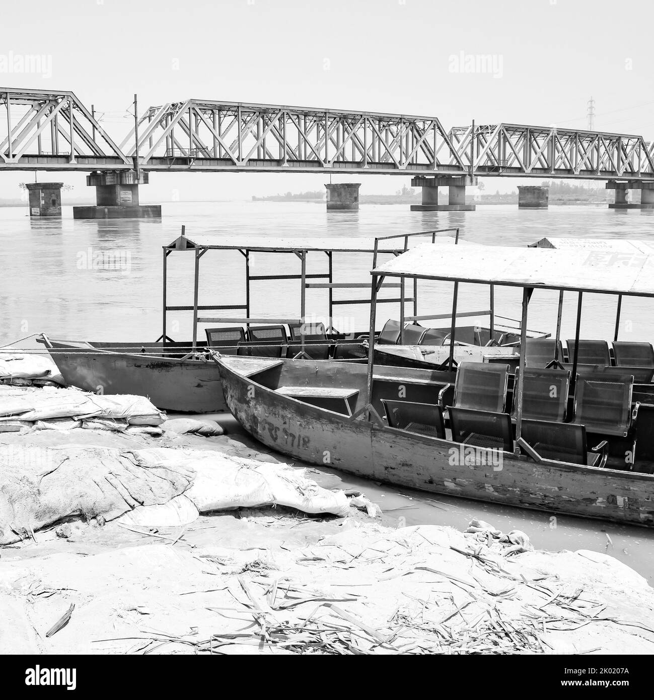 Ganga As Seen In Garh Mukteshwar Uttar Pradesh India Ganga Is Believed To Be The Holiest