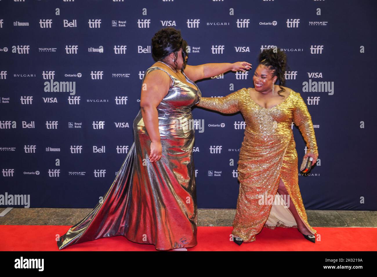 Toronto, Canada, 08/09/2022, Da'Vine Joy Randolph and Angie Thomas ...