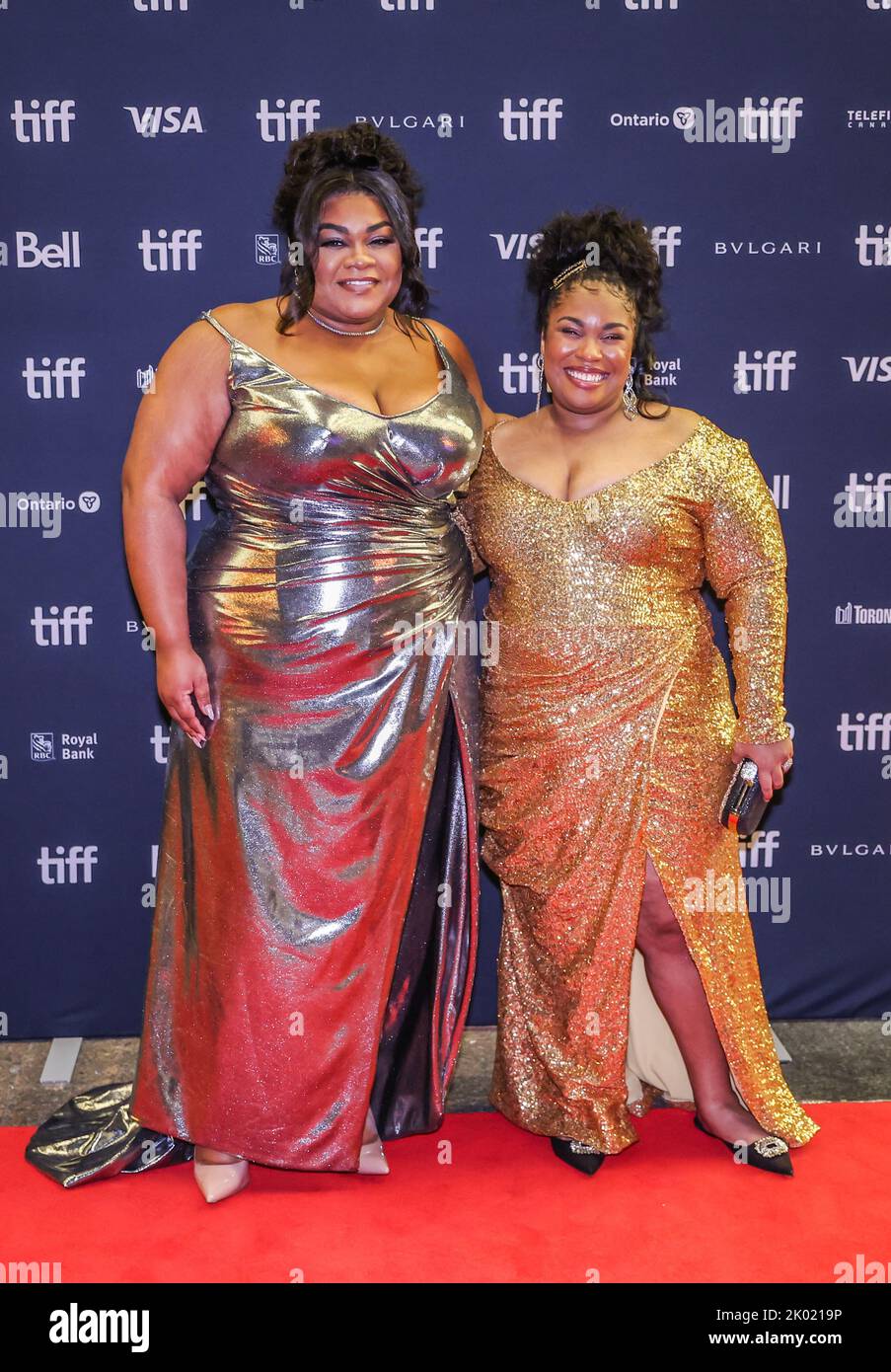 Toronto, Canada, 08/09/2022, Da'Vine Joy Randolph and Angie Thomas ...