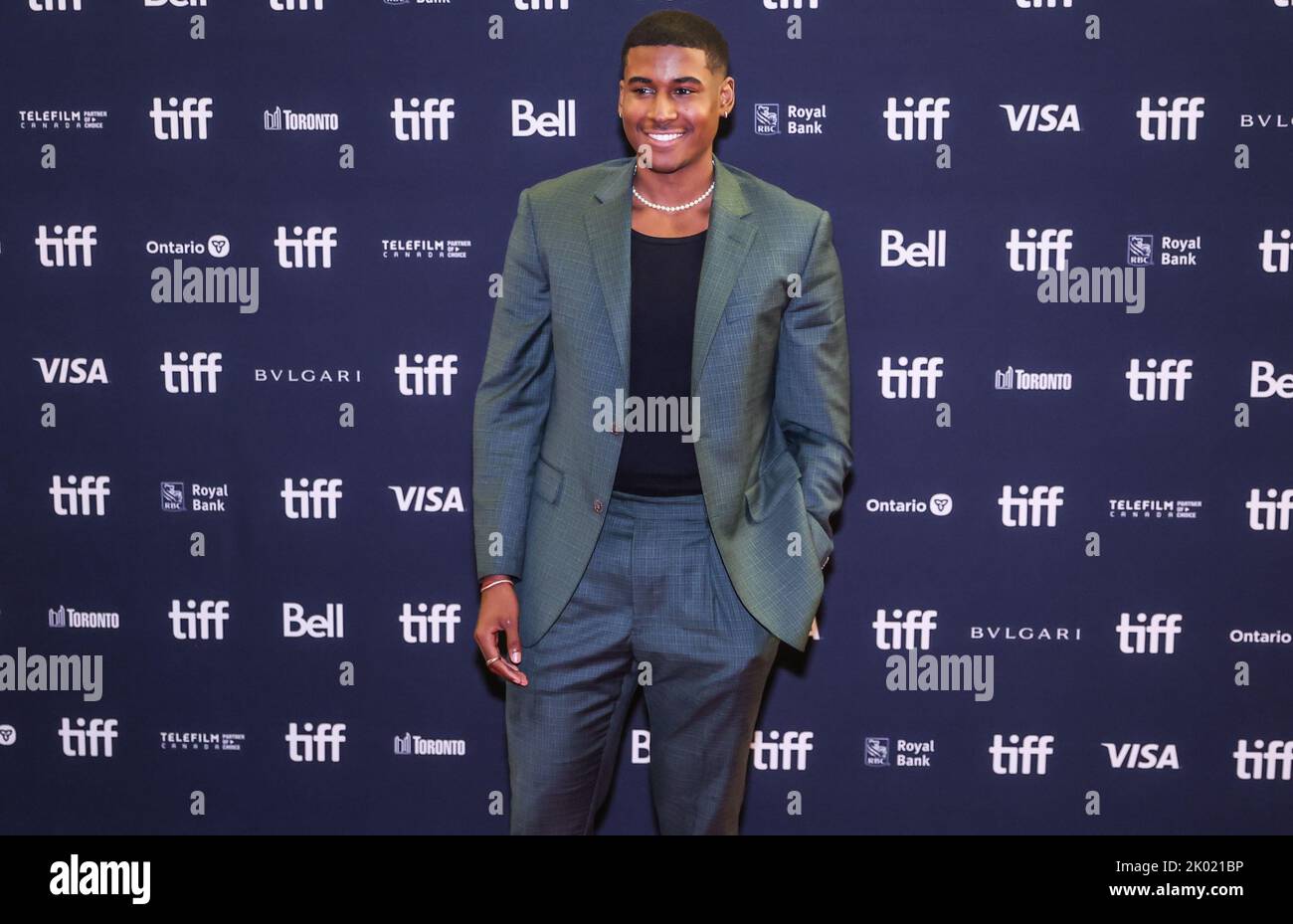 Toronto, Canada, 08/09/2022, Michael Cooper Jr attends the Toronto Film ...