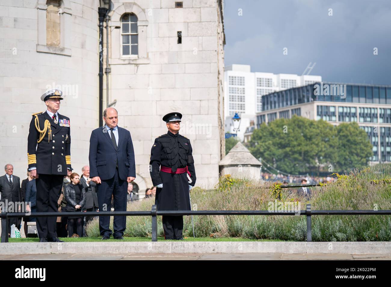 Sir Tony Radakin, Cheif of Defence Staff (left) and Defence Secretary ...