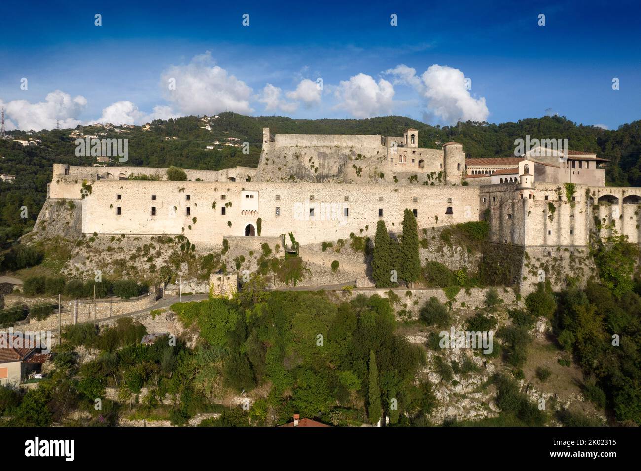 External photographic documentation of the Malaspina castle in the city ...
