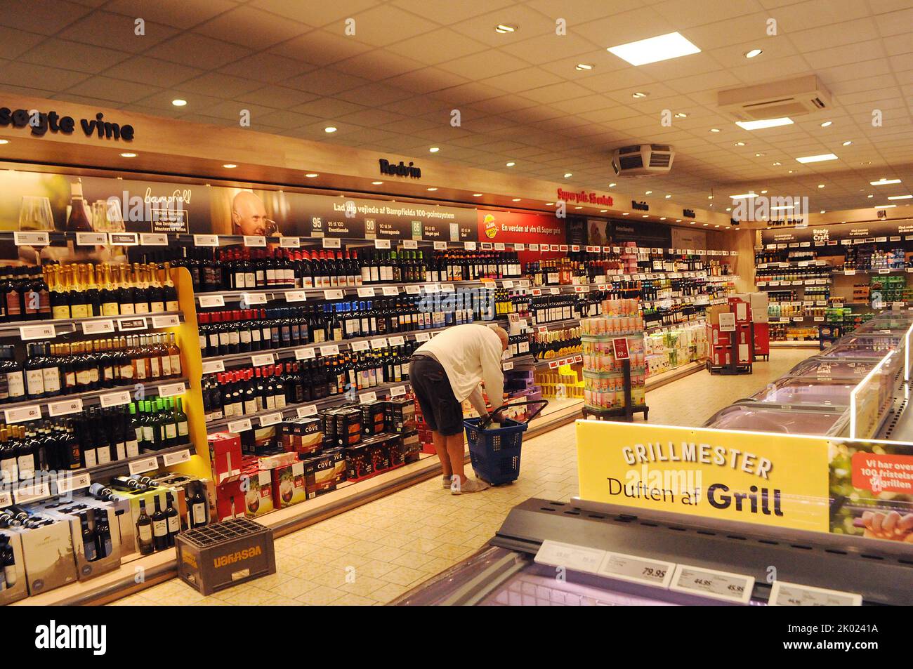Herlev/Denmark/09 September 2022/German chain lidl food market in ...