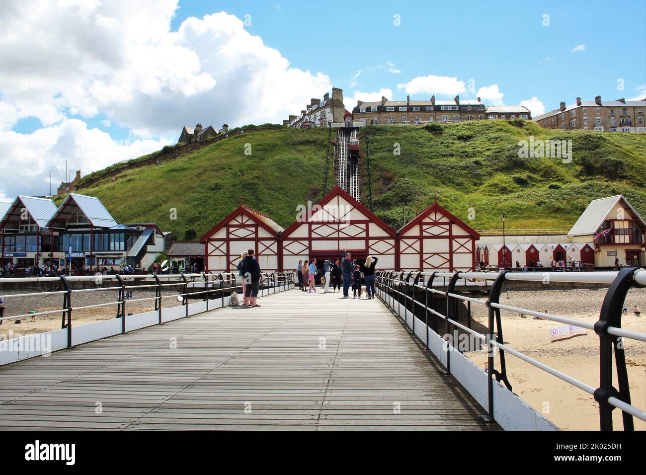 Saltburn - by the sea Stock Photo - Alamy