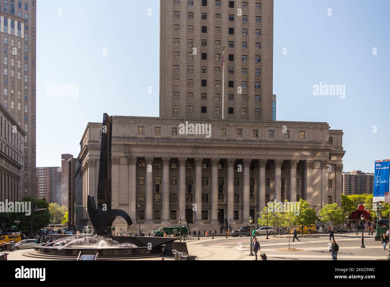 New york, USA - May 16, 2019: United States Court House. Courthouse ...