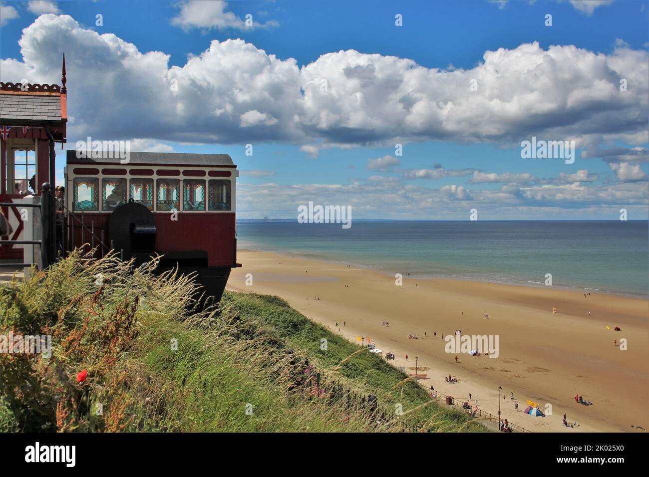 Saltburn Cliff lift Stock Photo - Alamy