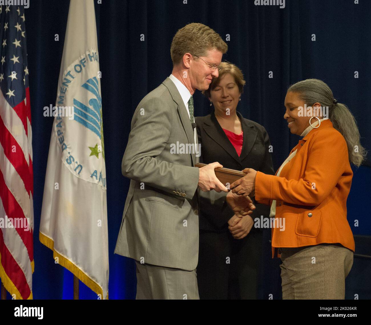 Town Hall ceremony, with Secretary Shaun Donovan and Deputy Secretary ...