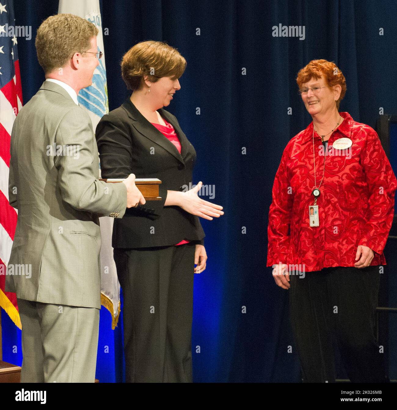 Town Hall ceremony, with Secretary Shaun Donovan and Deputy Secretary ...