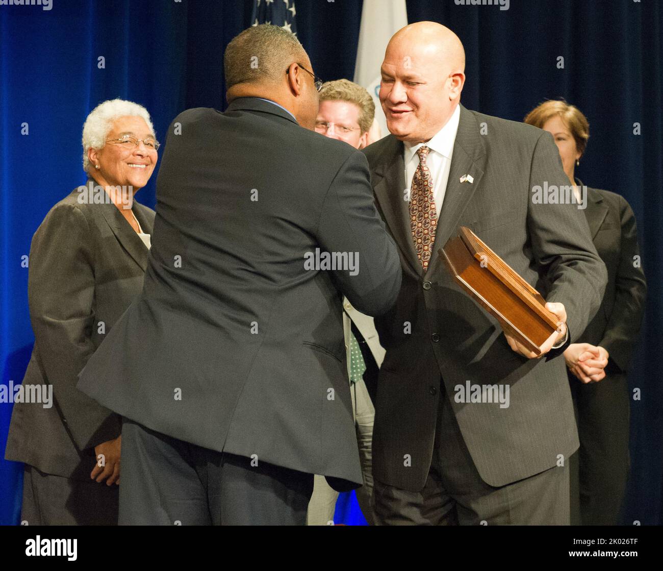 Town Hall ceremony, with Secretary Shaun Donovan and Deputy Secretary ...
