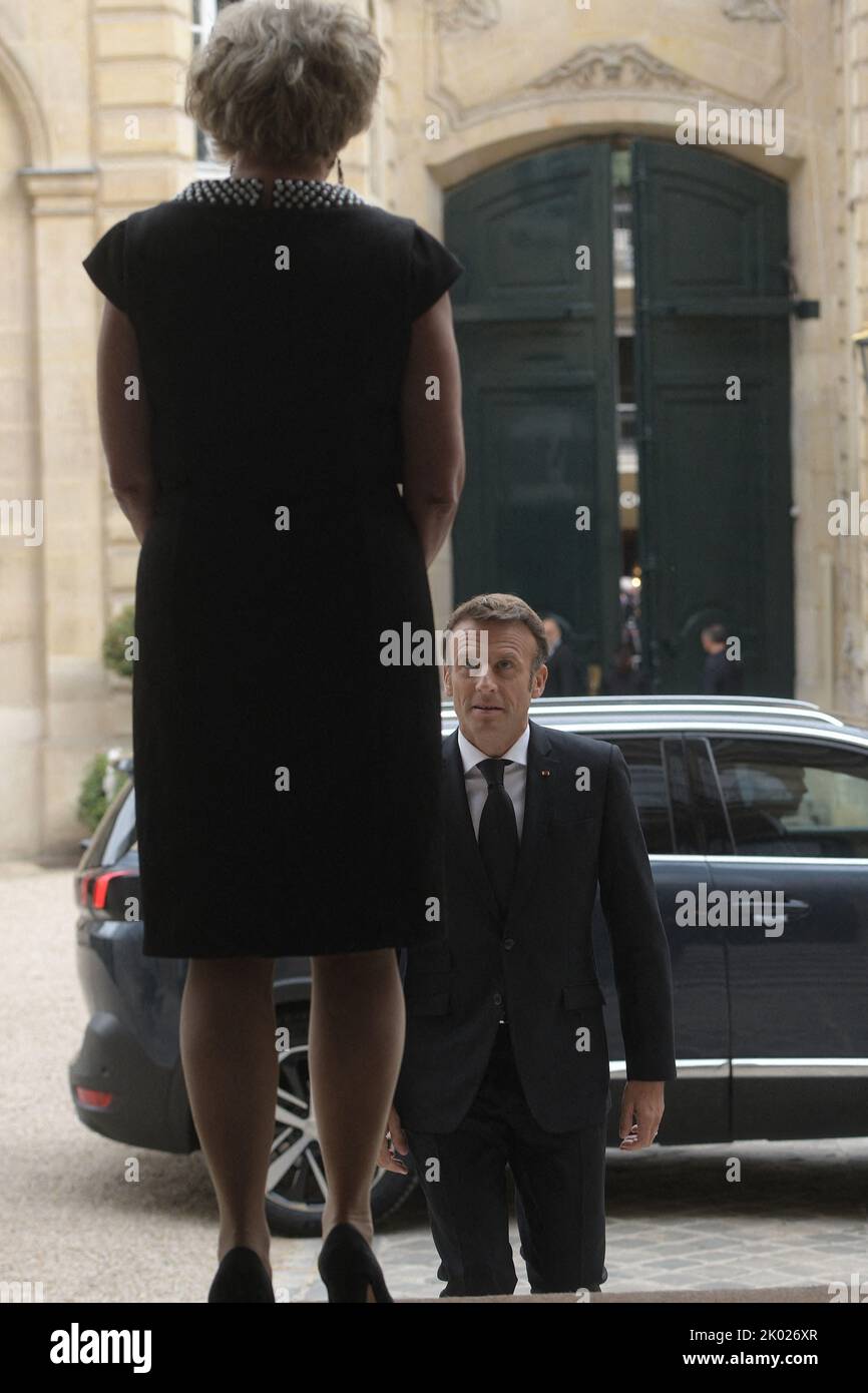 Paris, France, 09/09/2022, L'ambassadrice britannique en France Menna ...