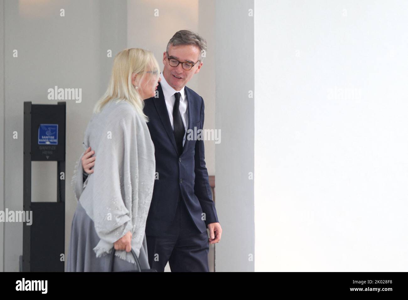 Delhi, India, Friday, Sept. 9, 2022. Alex Ellis CMG, High Commissioner ...