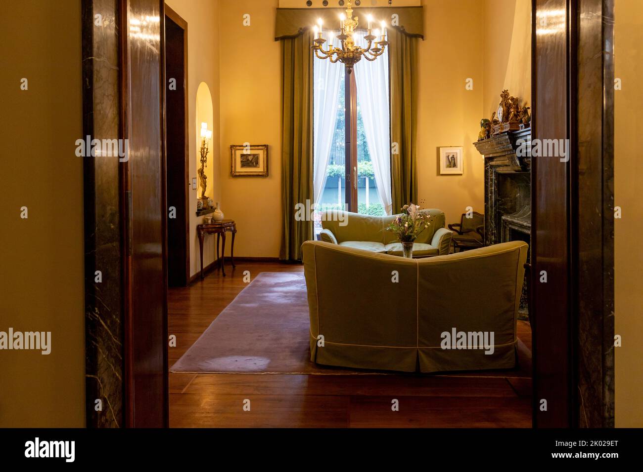 Italy, Lombardy, Milan, Porta Venezia e Monte Napoleone district, Villa ...