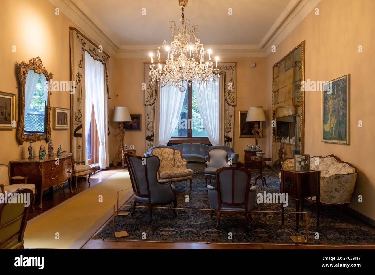 Italy, Lombardy, Milan, Porta Venezia e Monte Napoleone district, Villa ...
