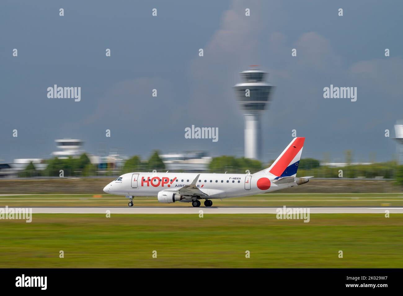 Air France Hop Embraer ERJ-170STD With The Aircraft Registration F-HBXH ...