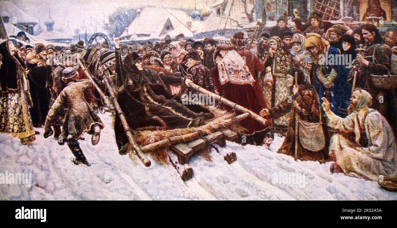 Boyarin morozova hi-res stock photography and images - Alamy