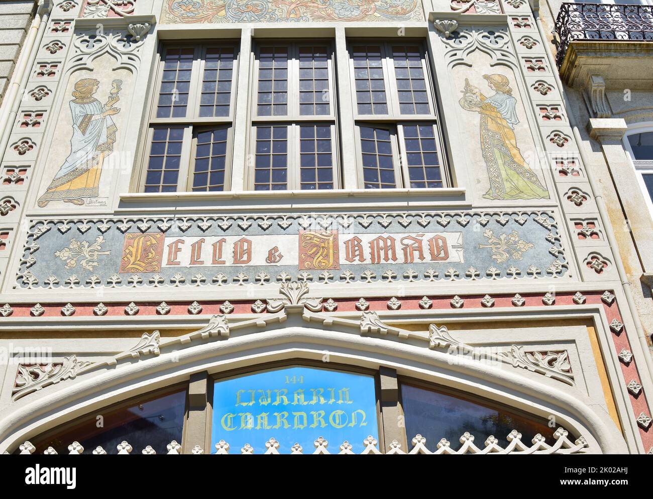 PORTO,PORTUGAL - AUGUST 10, 2017 : famous Lello e Irmao Bookstore Most ...