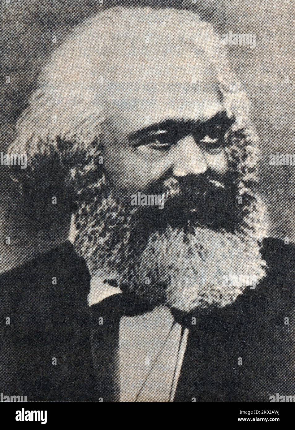 Karl Marx. Photo. 1872. Karl Heinrich Marx (1818 - 1883) was a German ...