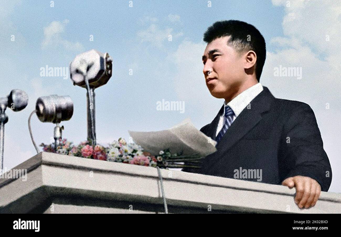 Kim Il Sung Leader of North Korea circa 1948 Stock Photo - Alamy
