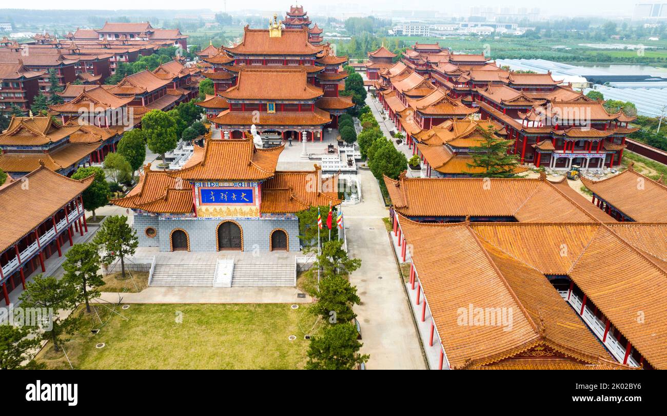 HUAI'AN, CHINA - SEPTEMBER 7, 2022 - Aerial photo taken on Sept 7, 2022 ...