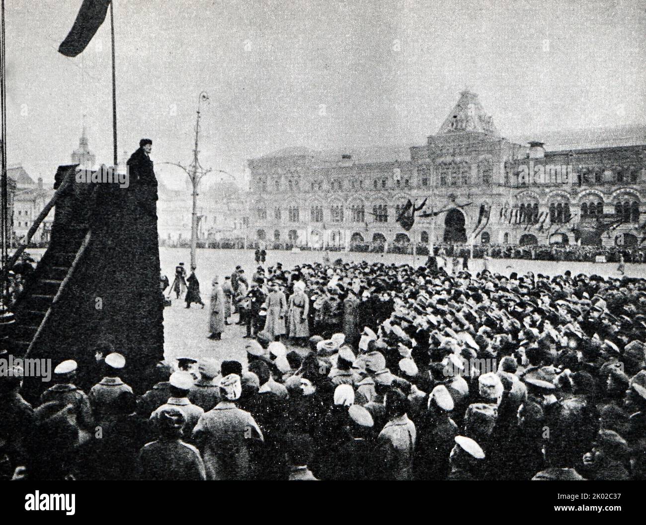 First speech of vladimir lenin hi-res stock photography and images - Alamy