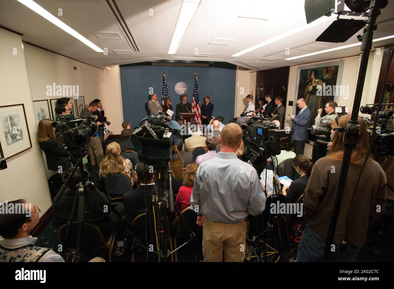 Press conference, at Washington, D.C.'s National Press Club, led by ...