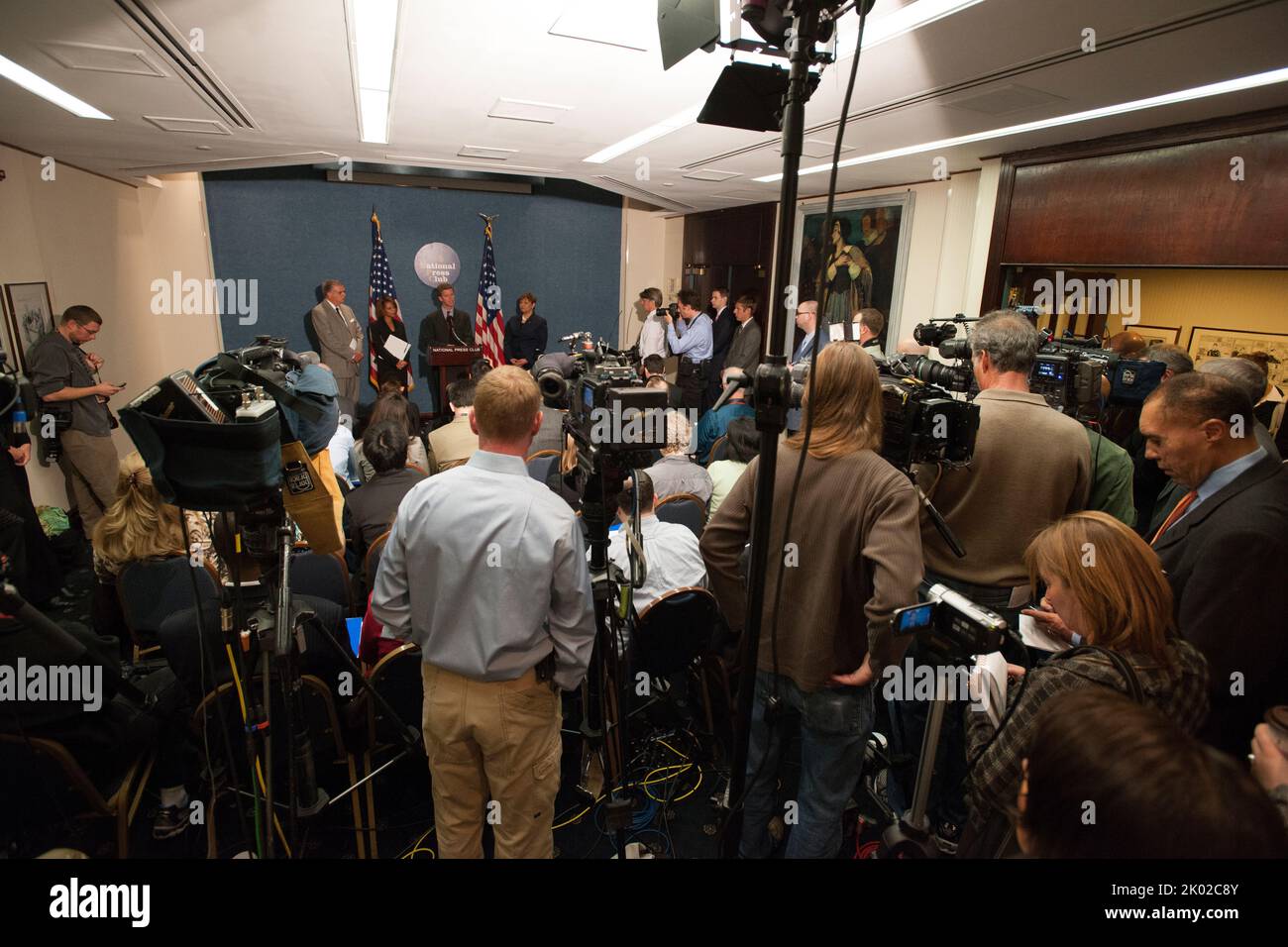 Press conference, at Washington, D.C.'s National Press Club, led by ...