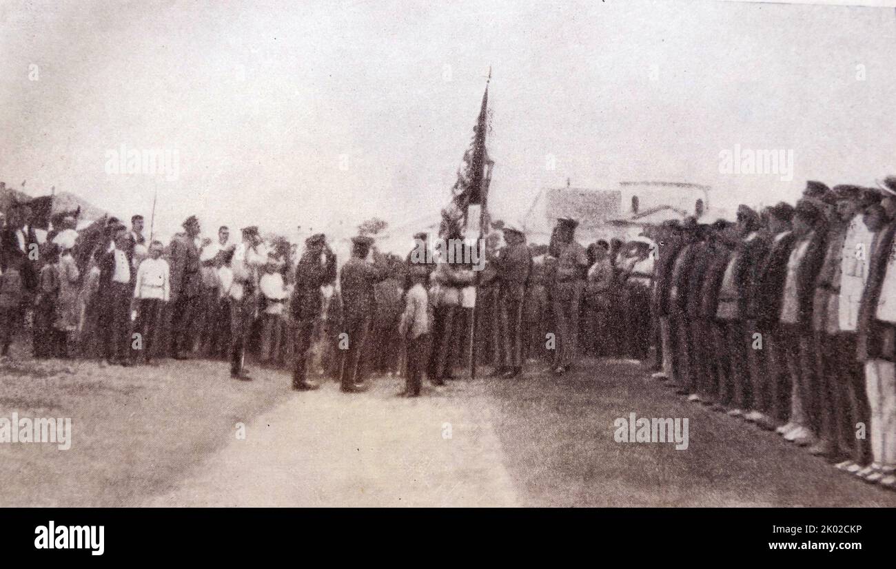 Crimean Regional Committee awards the Red Banner to partisans ...