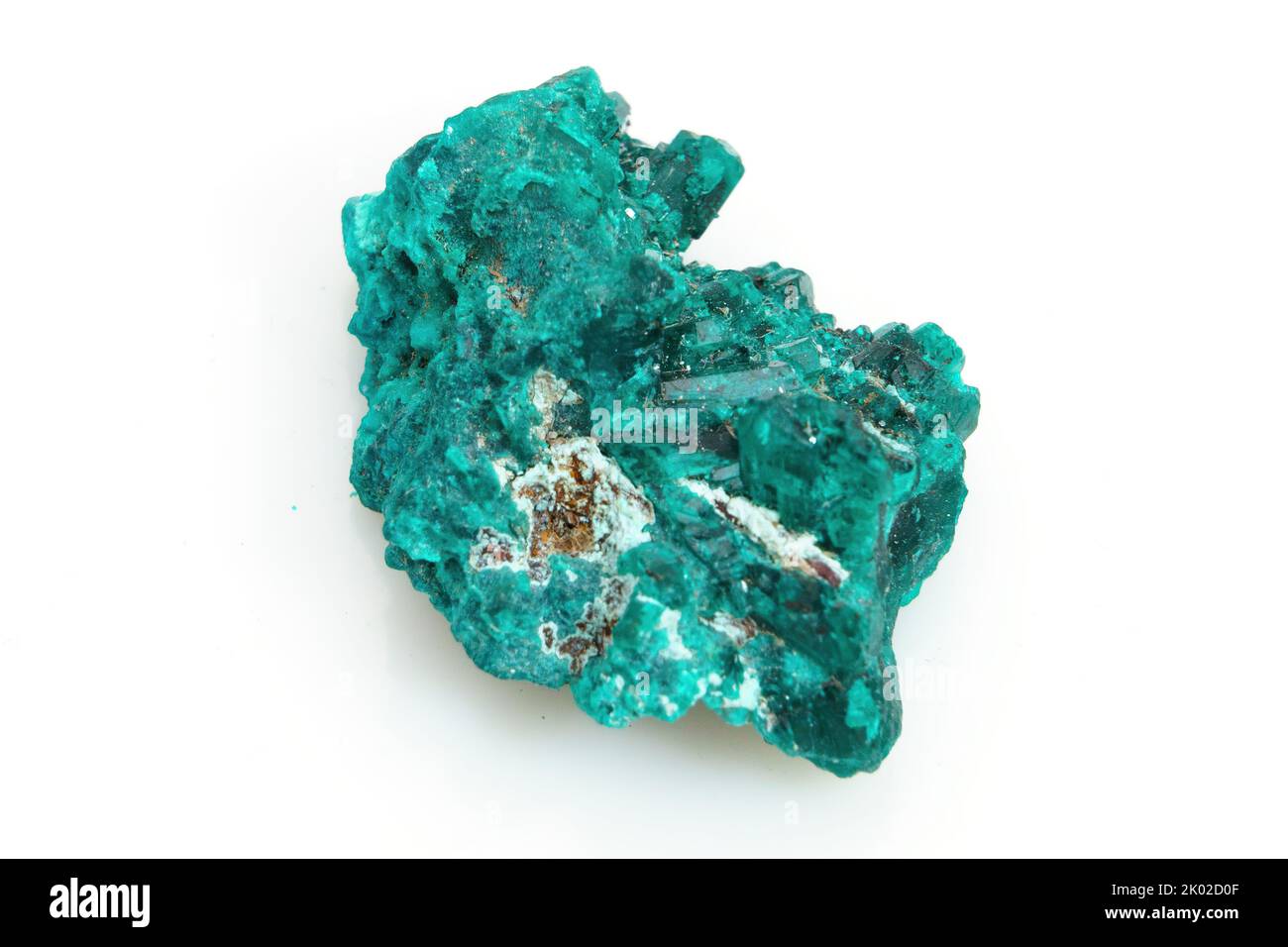 Blue green dioptase Cut Out Stock Images & Pictures - Alamy