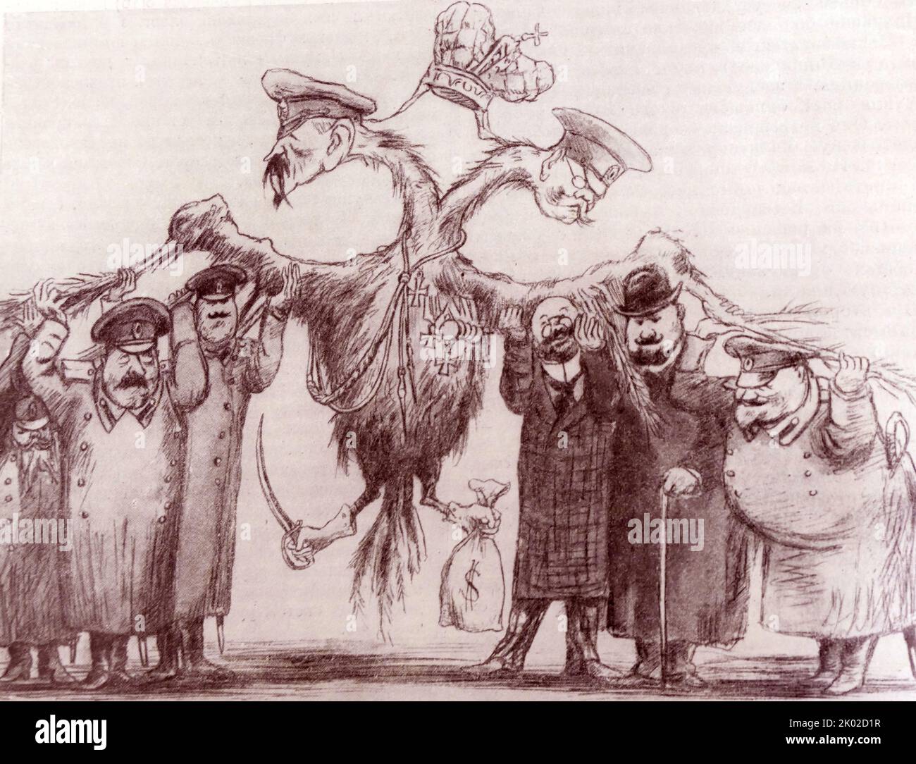 The remnants of the defeated counter-revolution army at Don and Kuban ...