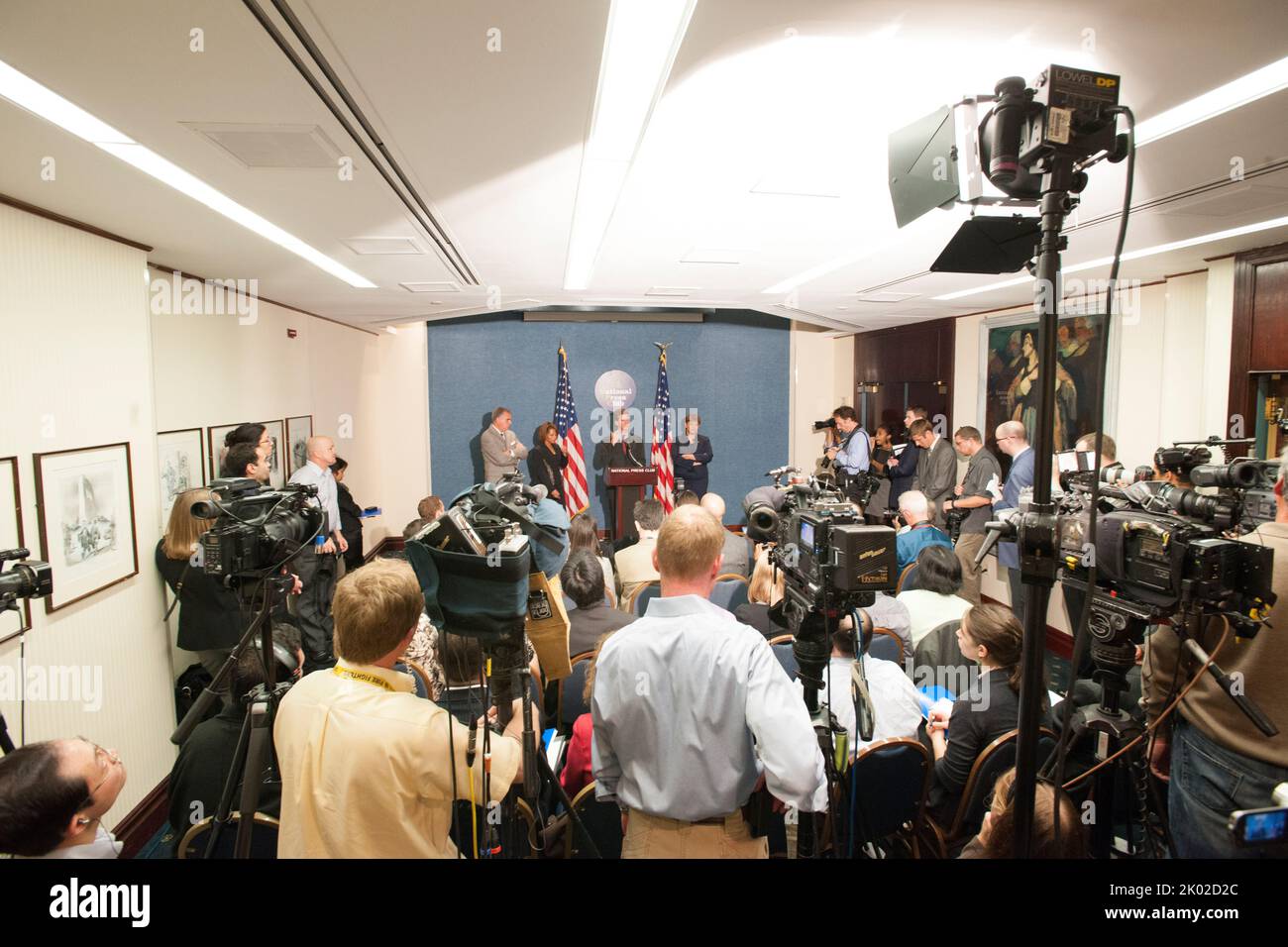 Press conference, at Washington, D.C.'s National Press Club, led by ...