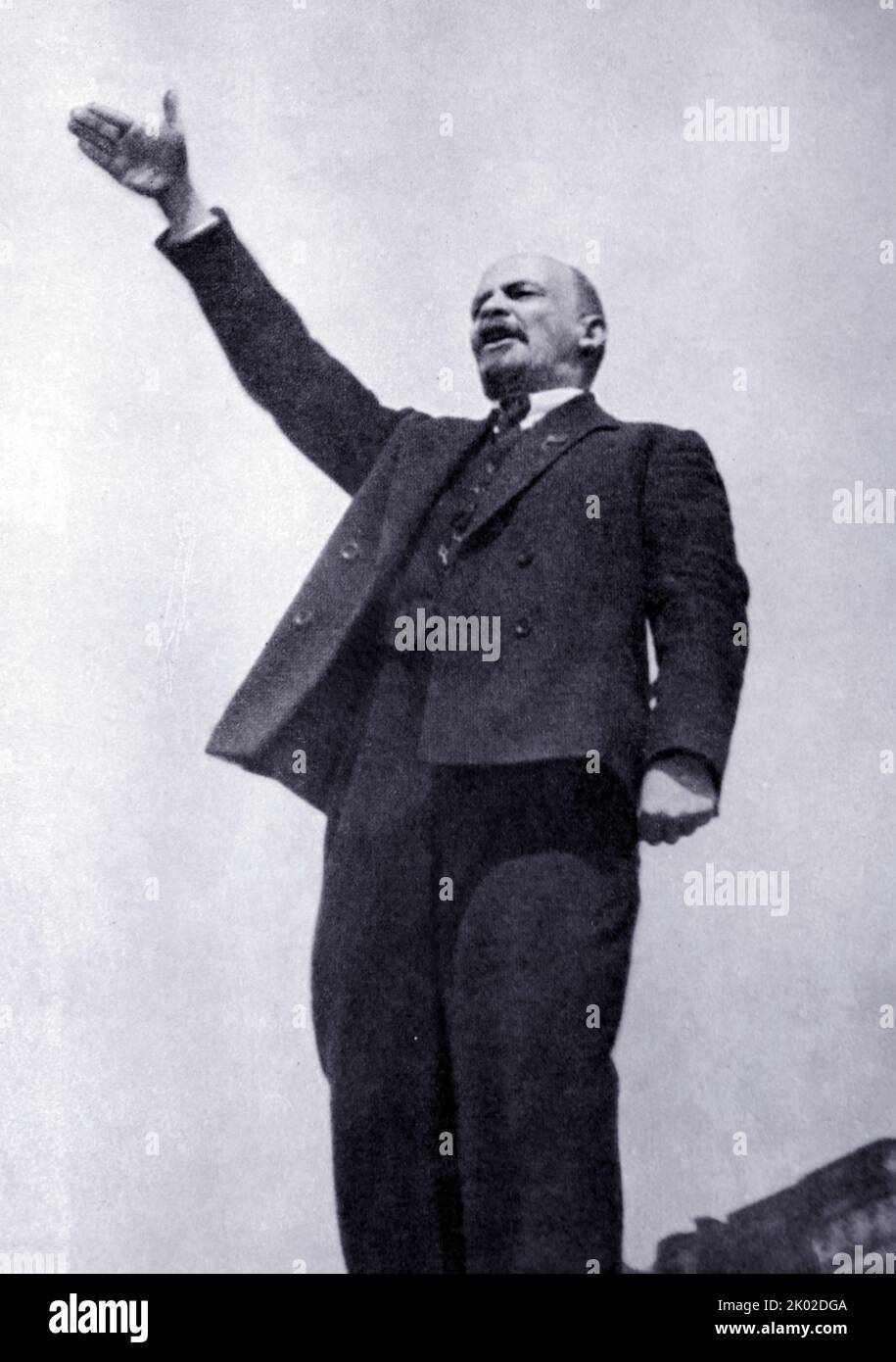 Vladimir Ilyich Ulyanov (22 April 1870 - 21 January 1924), better known ...