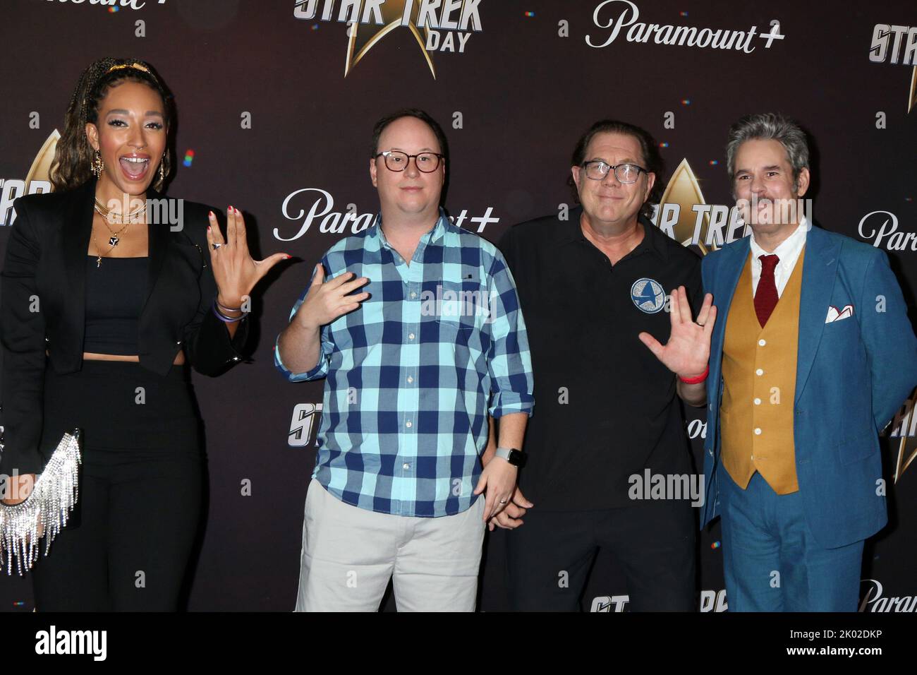 LOS ANGELES - SEP 8: Tawny Newsome, Mike McMahan, Fred Tatasciore, Paul ...