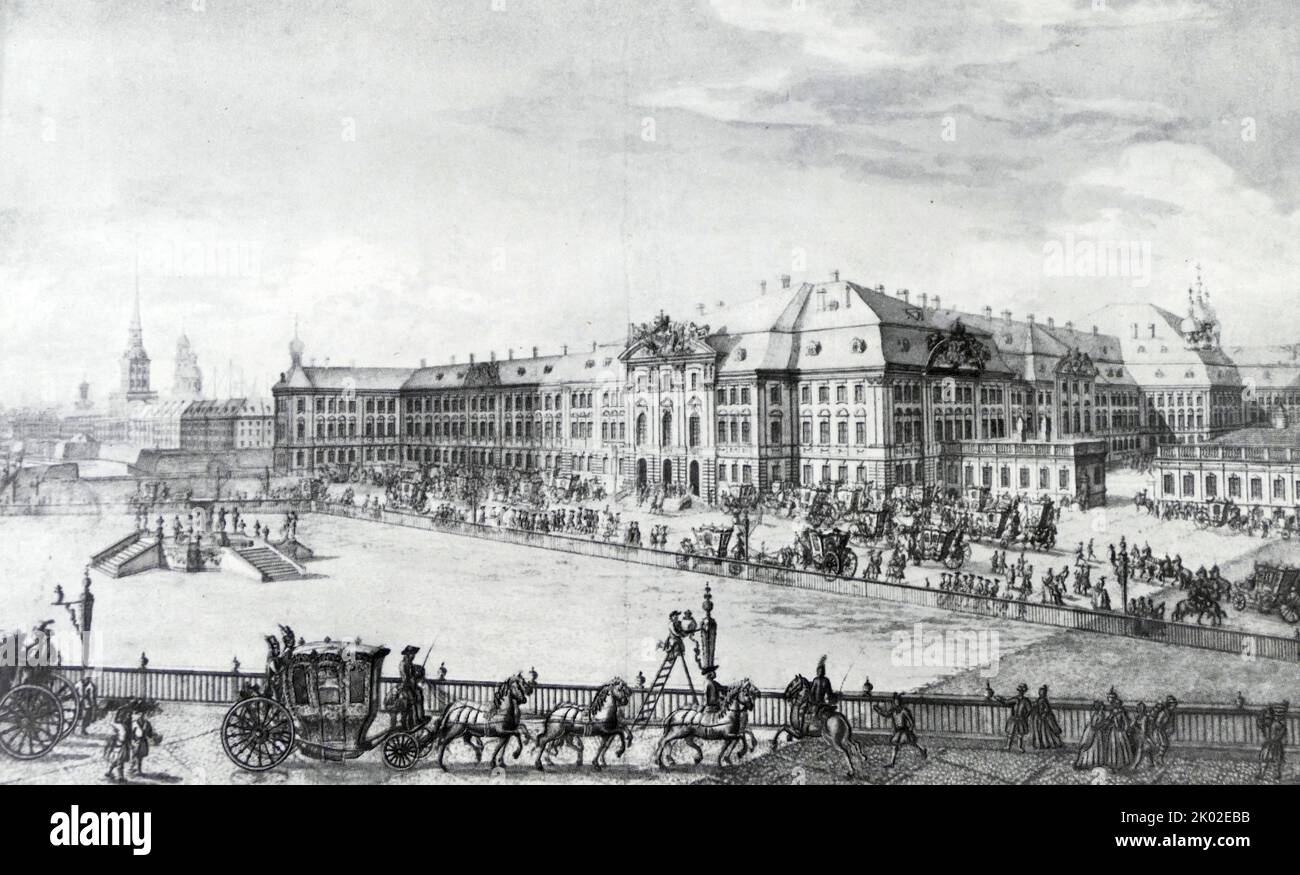 1741 palace hi-res stock photography and images - Alamy