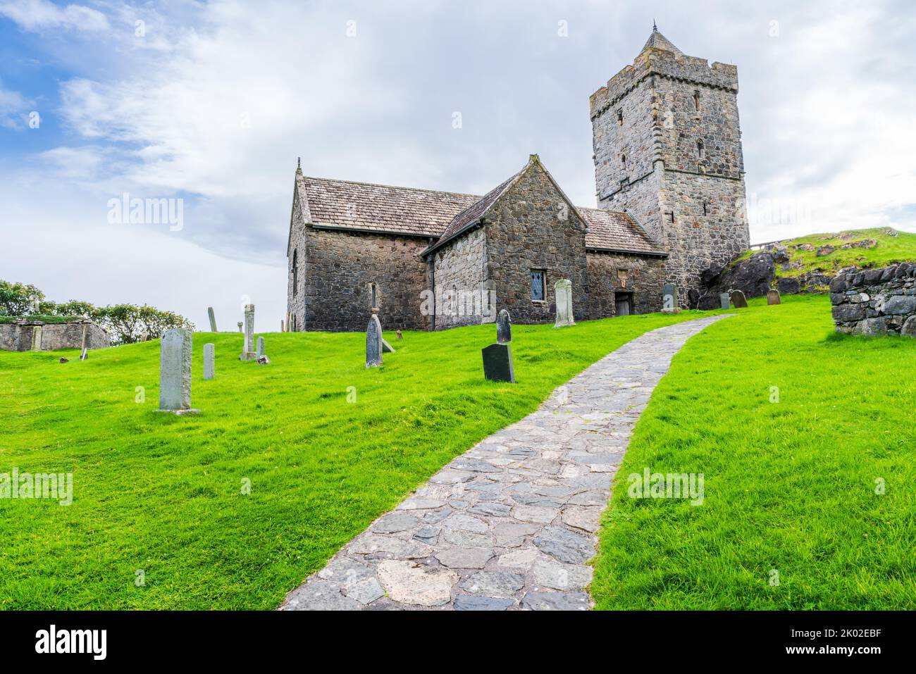 St Clement's Church (also known as Eaglais Roghadail or Rodal Church ...