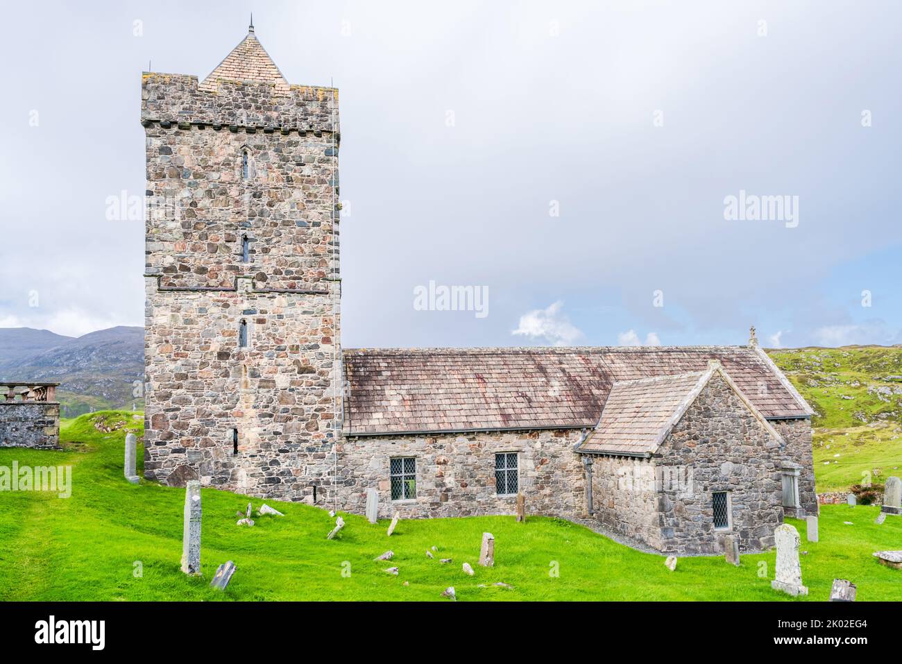 St Clement's Church (also known as Eaglais Roghadail or Rodal Church ...