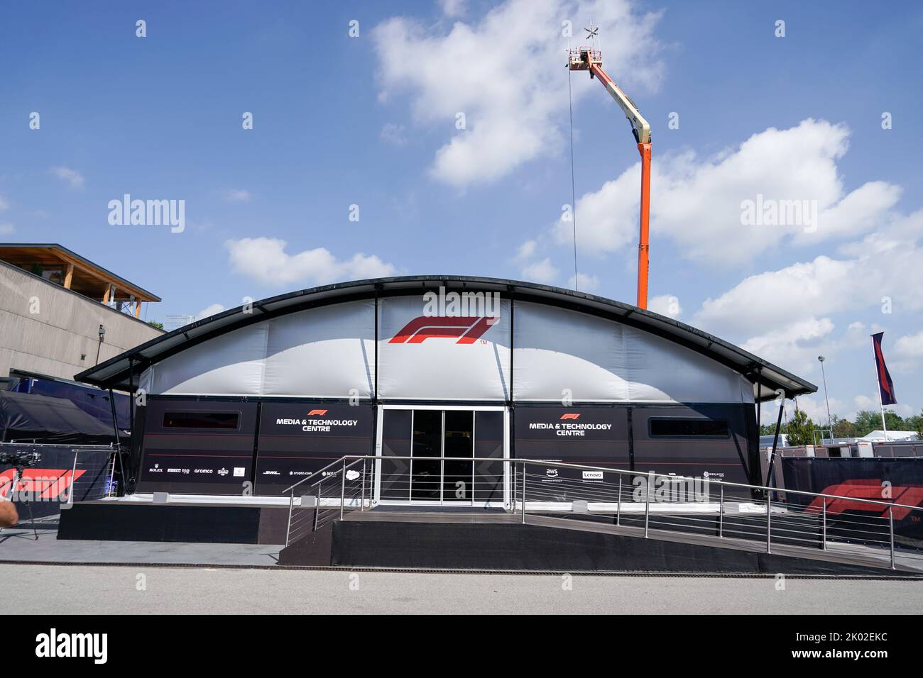 F1 Tech building during FORMULA 1 PIRELLI GRAN PREMIO D’ITALIA 2022 ...