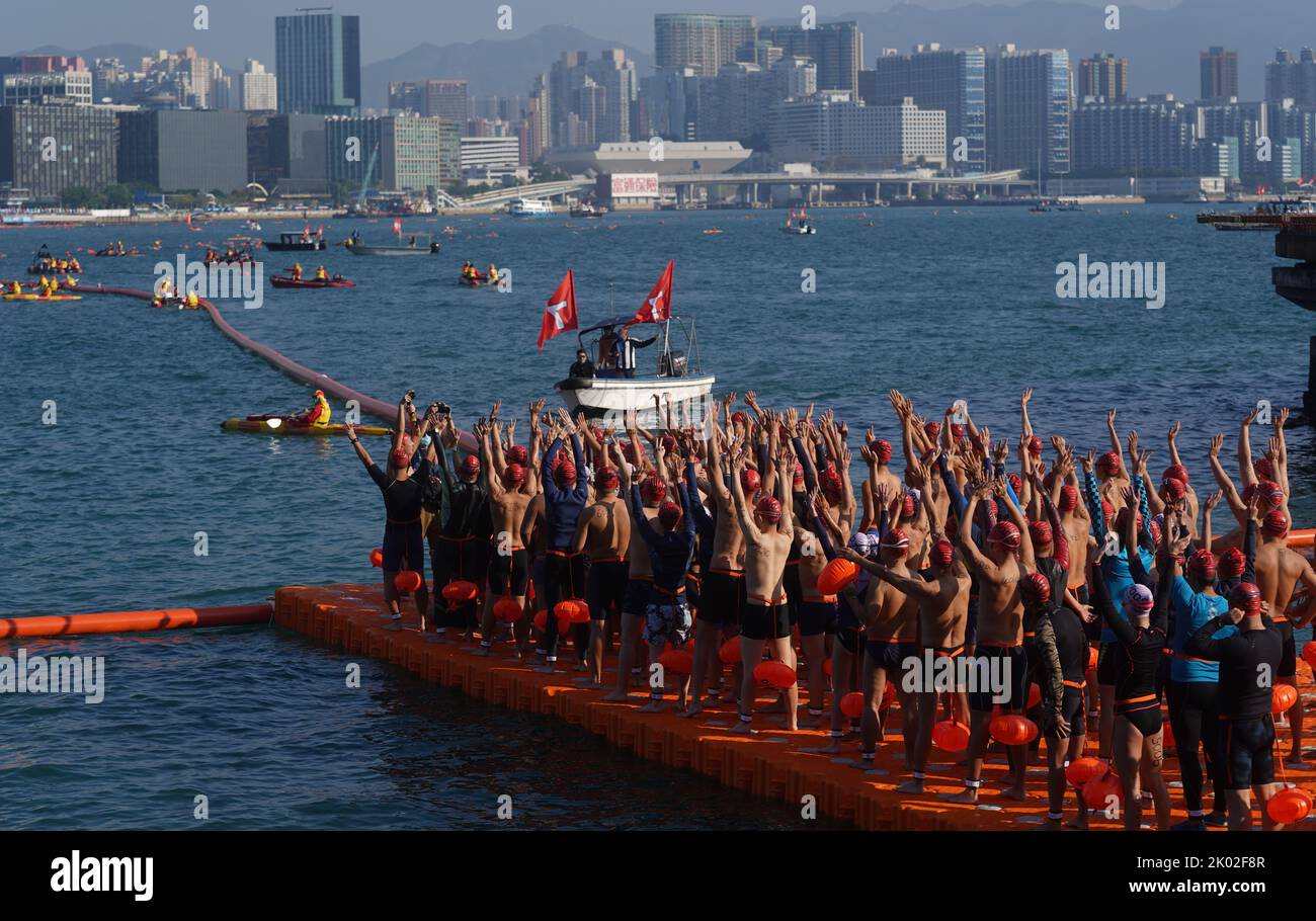 New World Harbour Race 2021 at Victoria Harbour. 12DEC21. SCMP / Sam ...