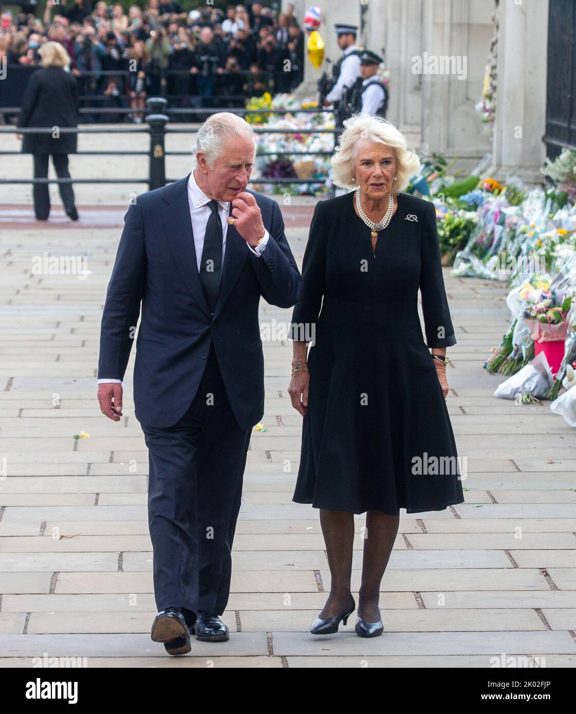London, England, UK. 9th Sep, 2022. King CHARLES III AND Queen Consort ...