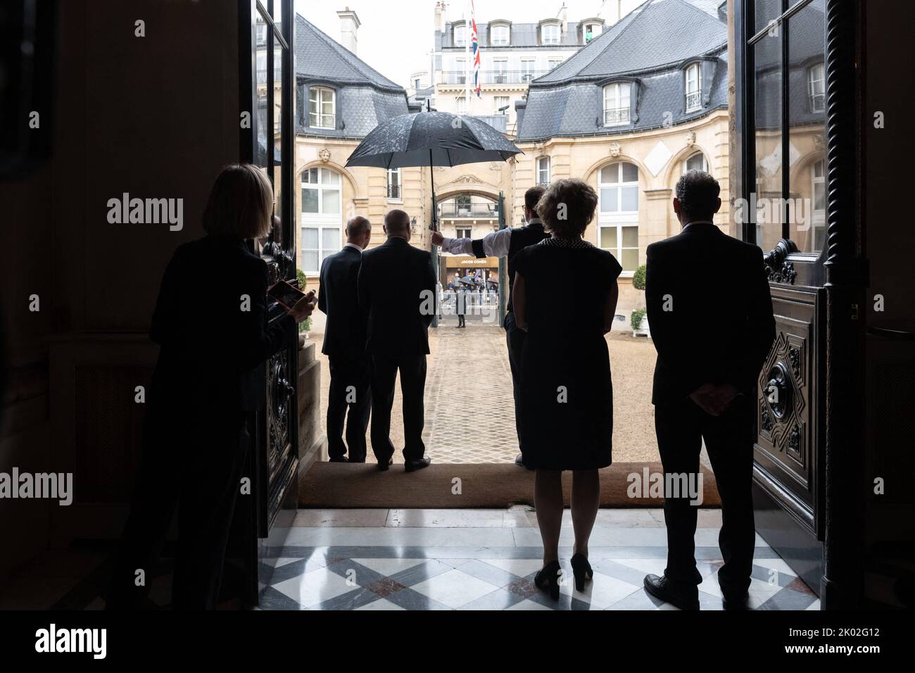 Paris, France. 09th Sep, 2022. Menna Rawlings are waiting for her ...