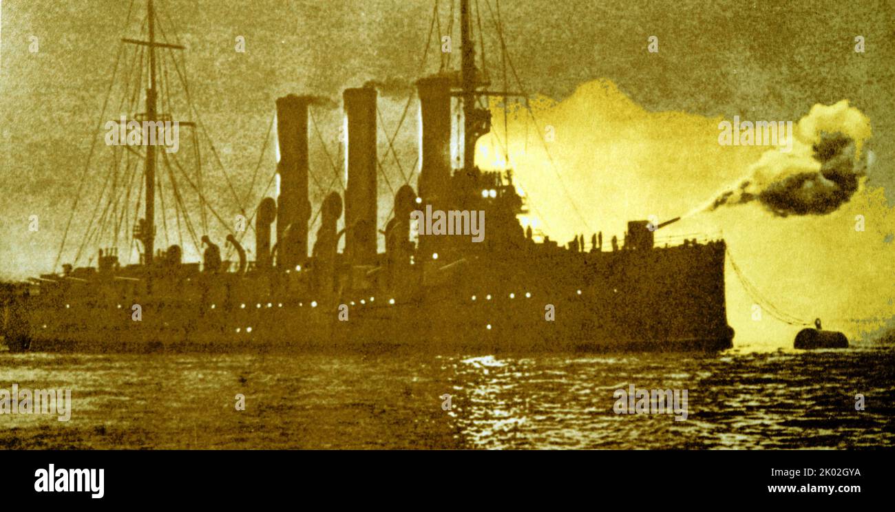 In October 1917, the historic Aurora shot ushered in a new era in human ...