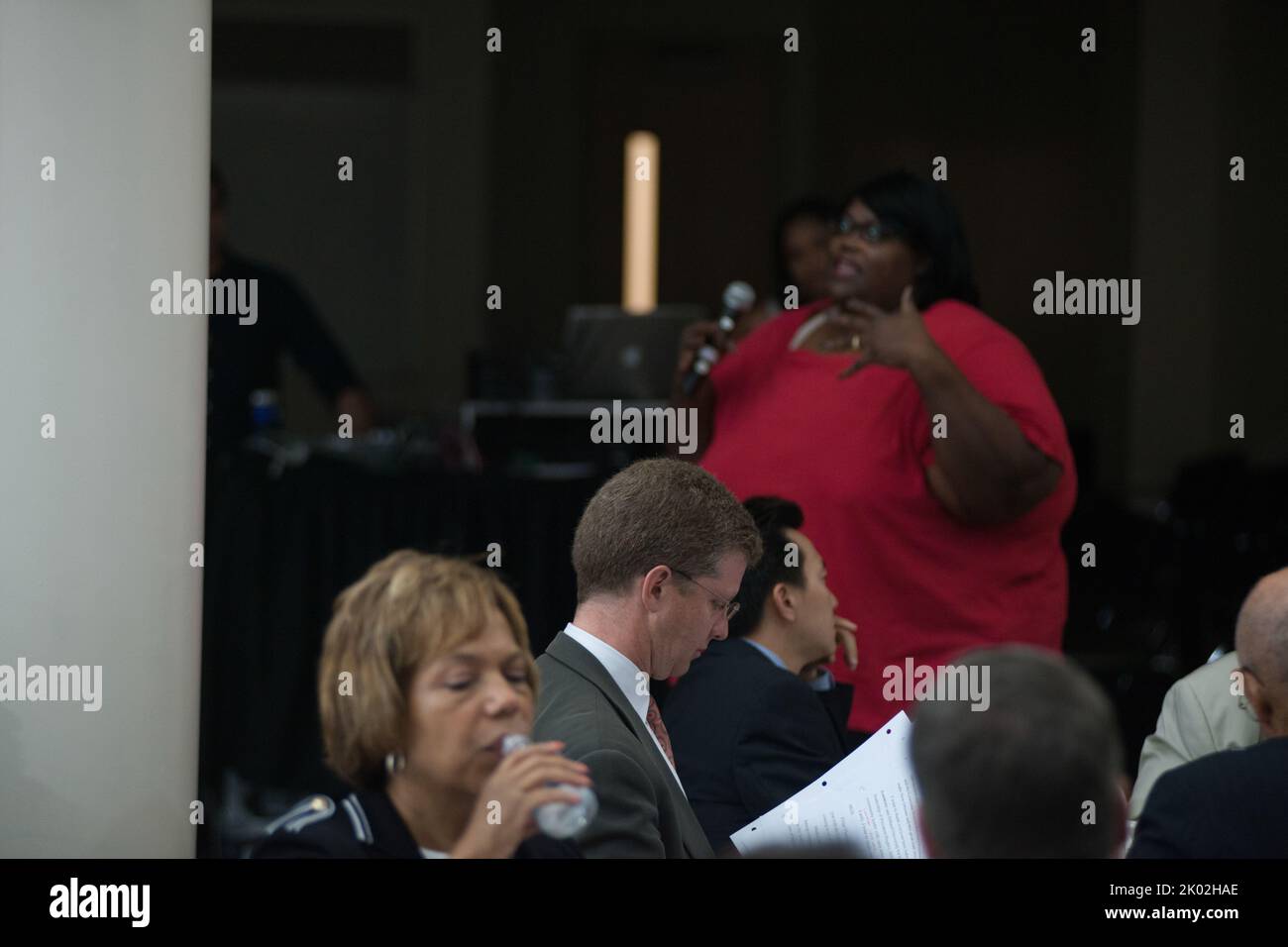 Secretary Shaun Donovan in New Orleans, Louisiana area, where he ...