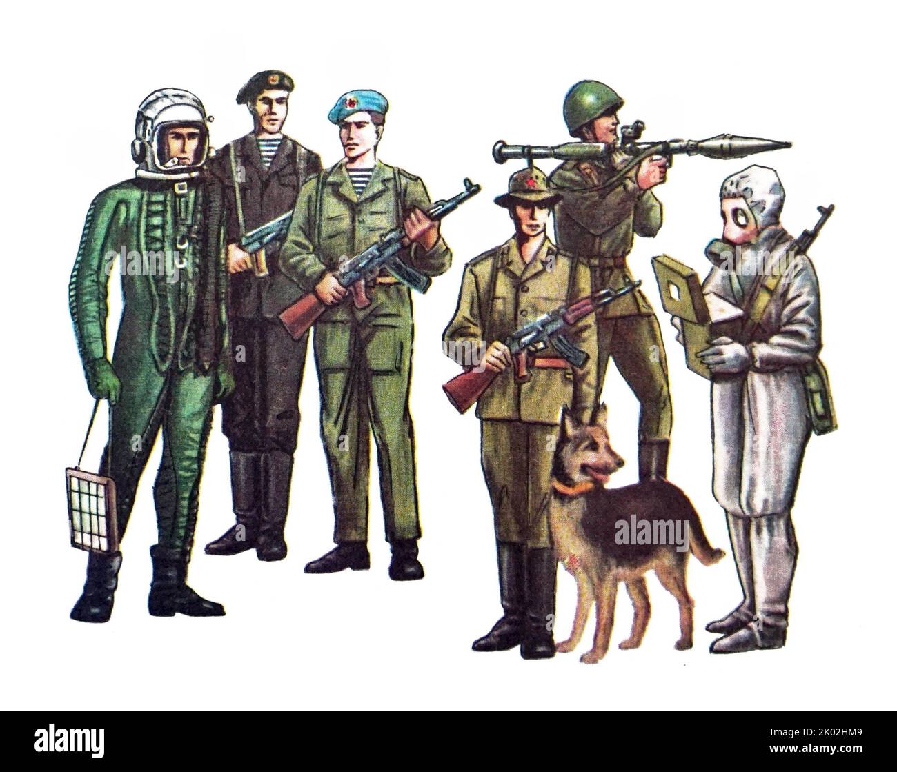 High altitude pilot; Marine Paratrooper; Airborne paratrooper; Border ...